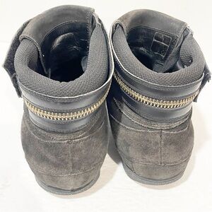 Givenchy | Shoes | Givenchy Size 42 Black Zipper Ankle High Top Sneaker ...